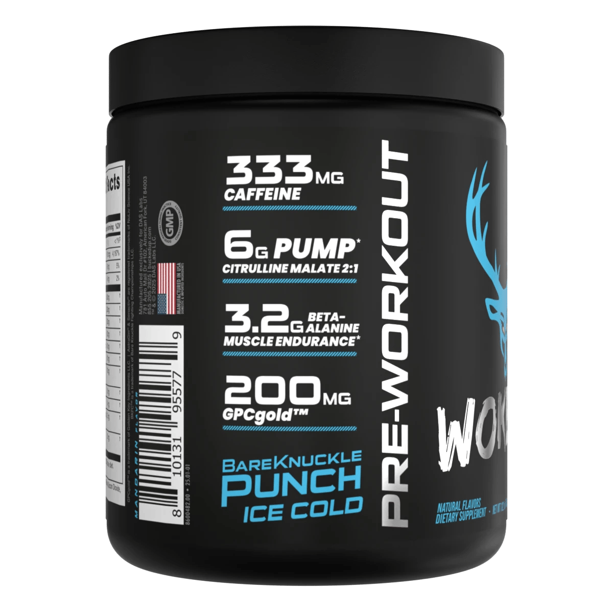 WOKE AF ICE COLD Pre-Workout – Explosive Energy & Focus - Bucked Up